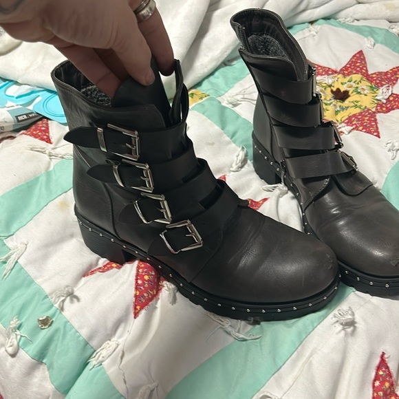 Shoes | Super Cute Boots With Buckles | Poshmark